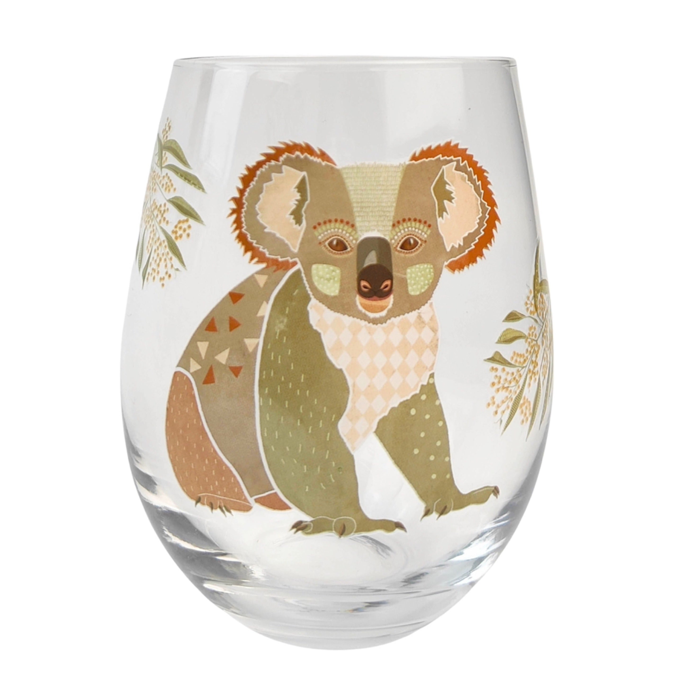 Wine Glass - Koala | Mr Fox & the orchard thief